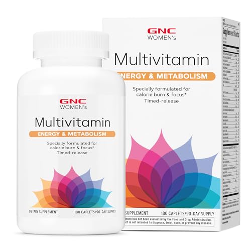 GNC women's energy multivitamin caplets