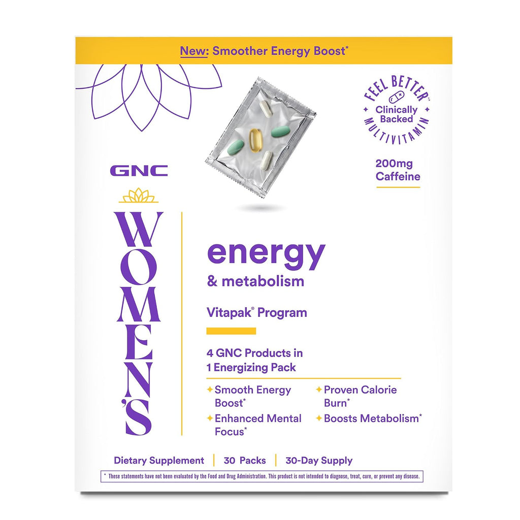 GNC Women's Energy Vitapak for vitality