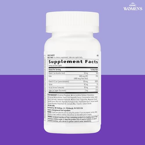 GNC Women's Iron for overall health