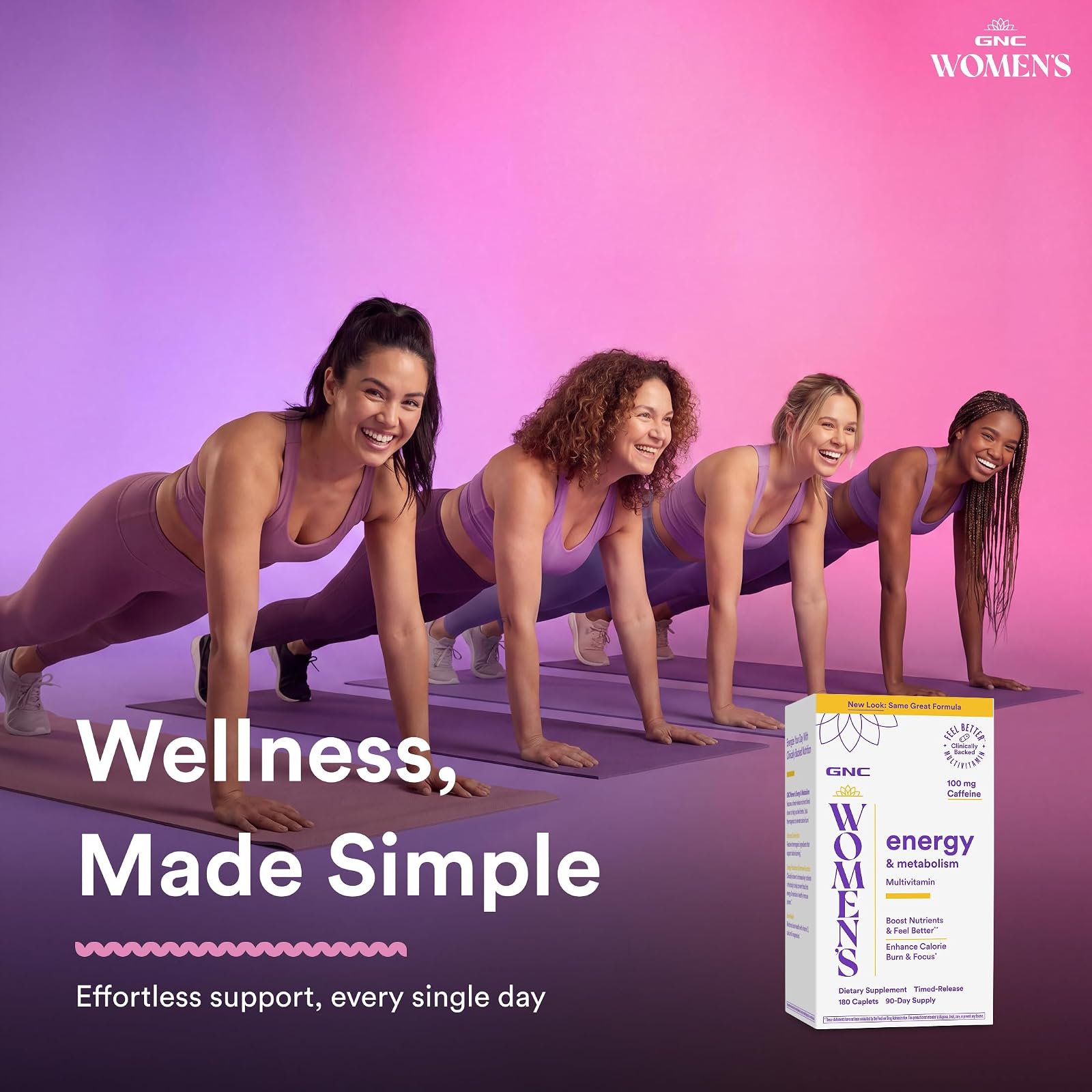 GNC women's vitamins for active lifestyle