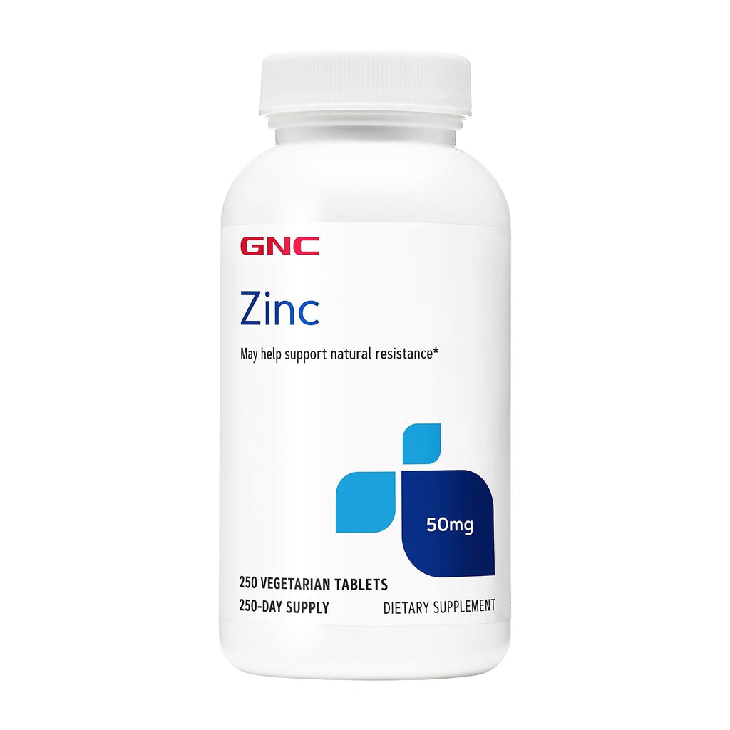 GNC Zinc 50 mg supplement