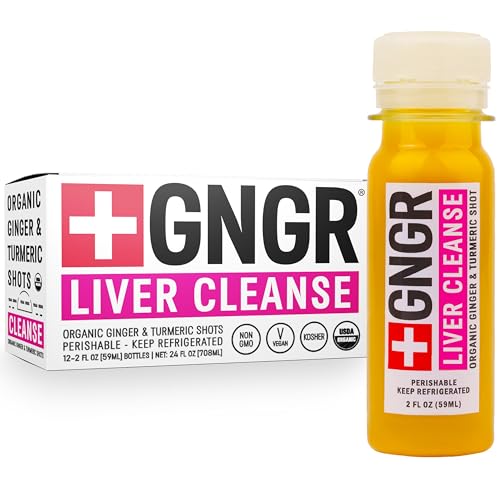 GNGR ginger tea detox shot
