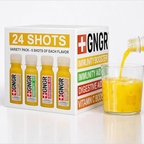 GNGR organic ginger tea shots