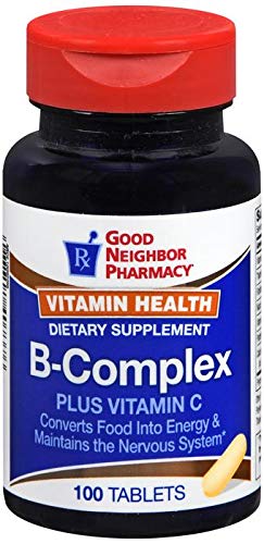 GNP B-Complex Plus Vitamin C tablets