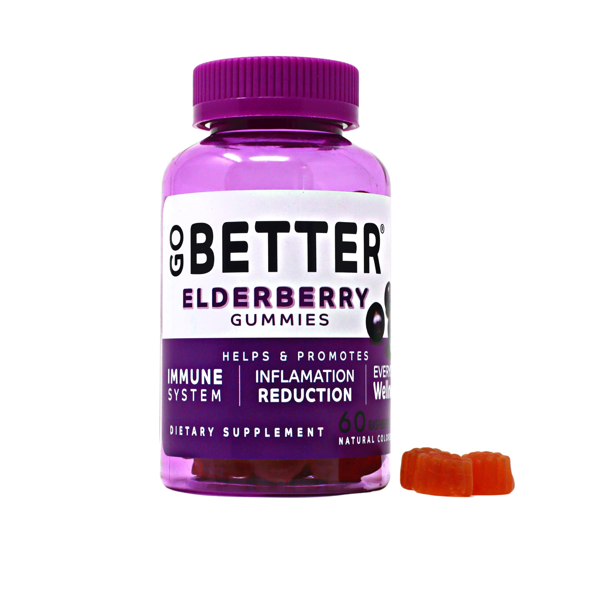 Go Better elderberry gummies for immunity