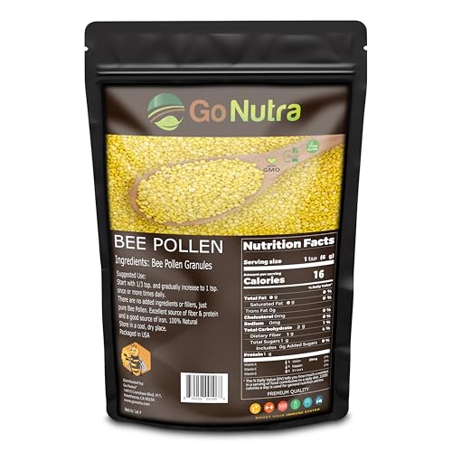 Go Nutra bee pollen granules superfood