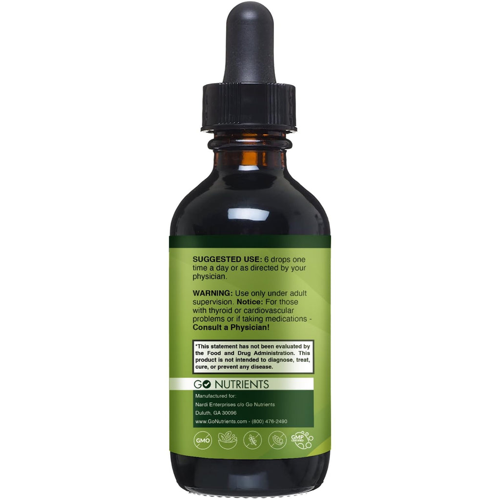 Go Nutrients iodine for metabolism