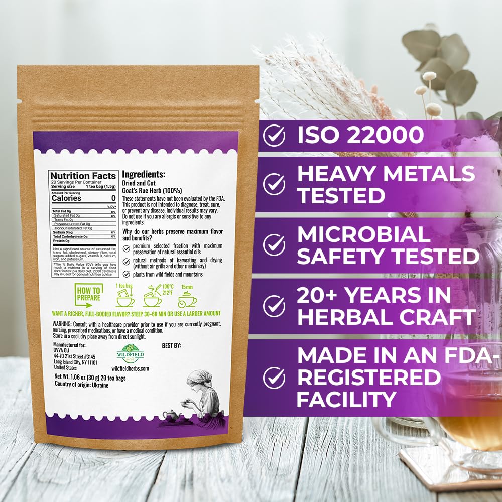 Goat's Rue tea for digestion