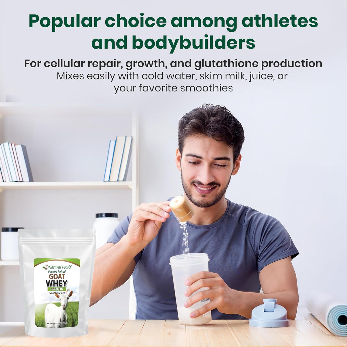goat whey protein for muscle recovery