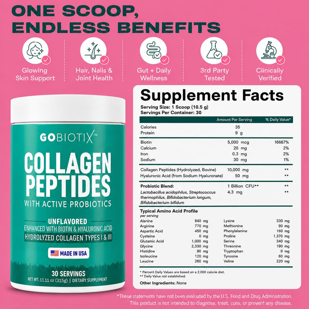 GOBIOTIX collagen for active lifestyle