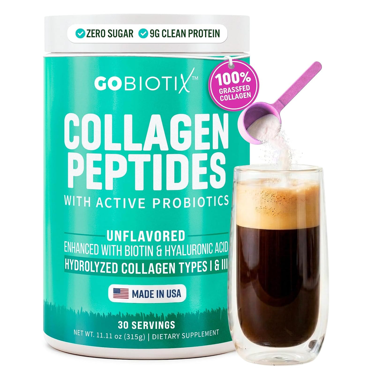 GOBIOTIX collagen peptides powder benefits
