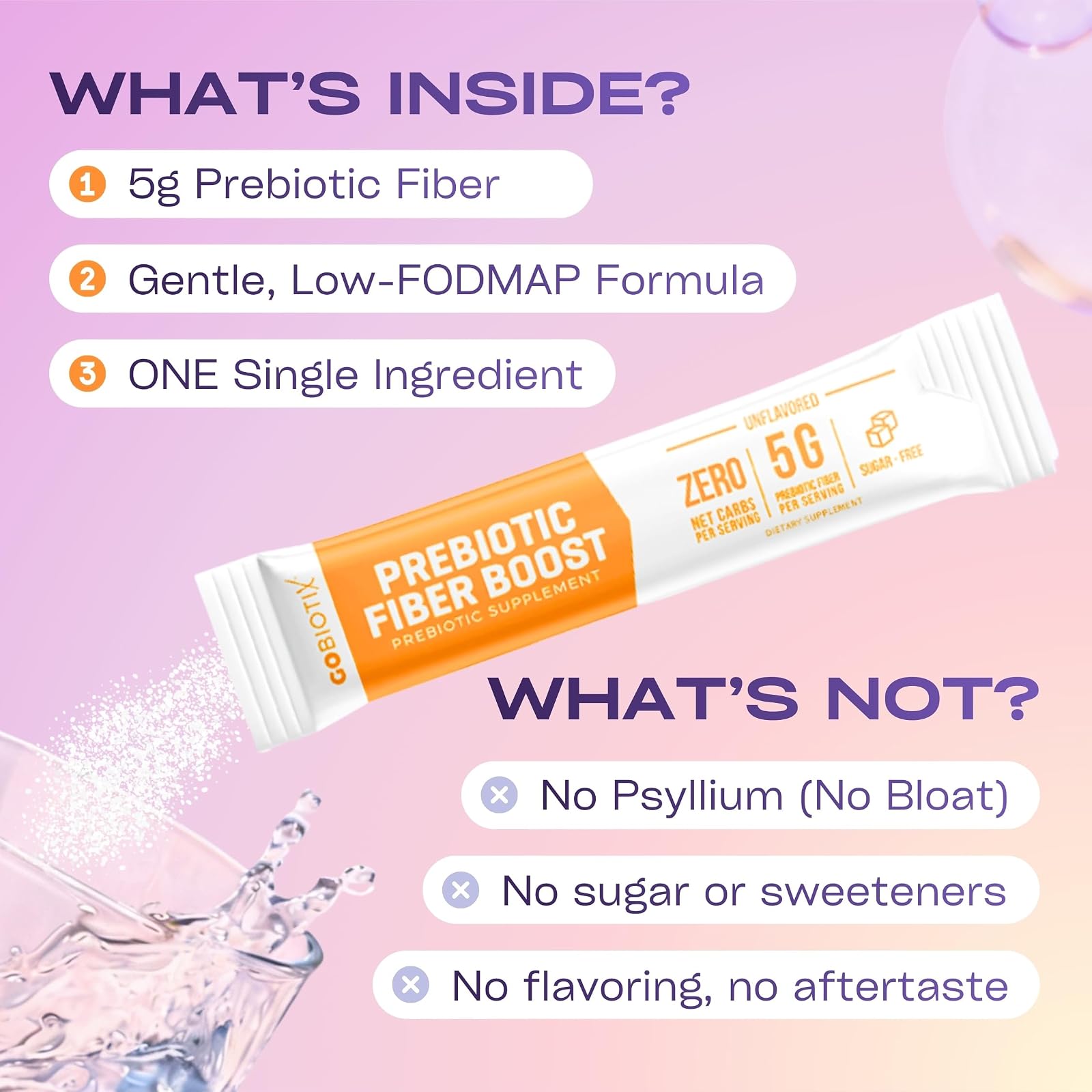 GoBiotix fiber blend for weight management