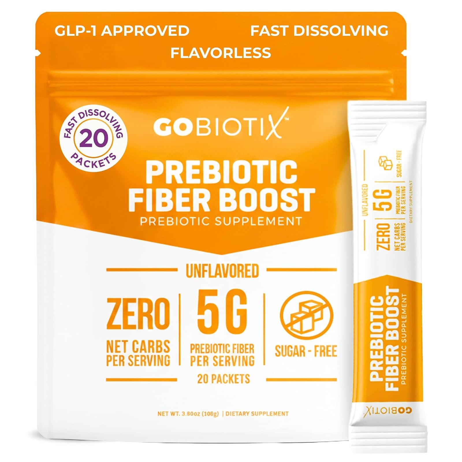 GoBiotix fiber supplement for digestion