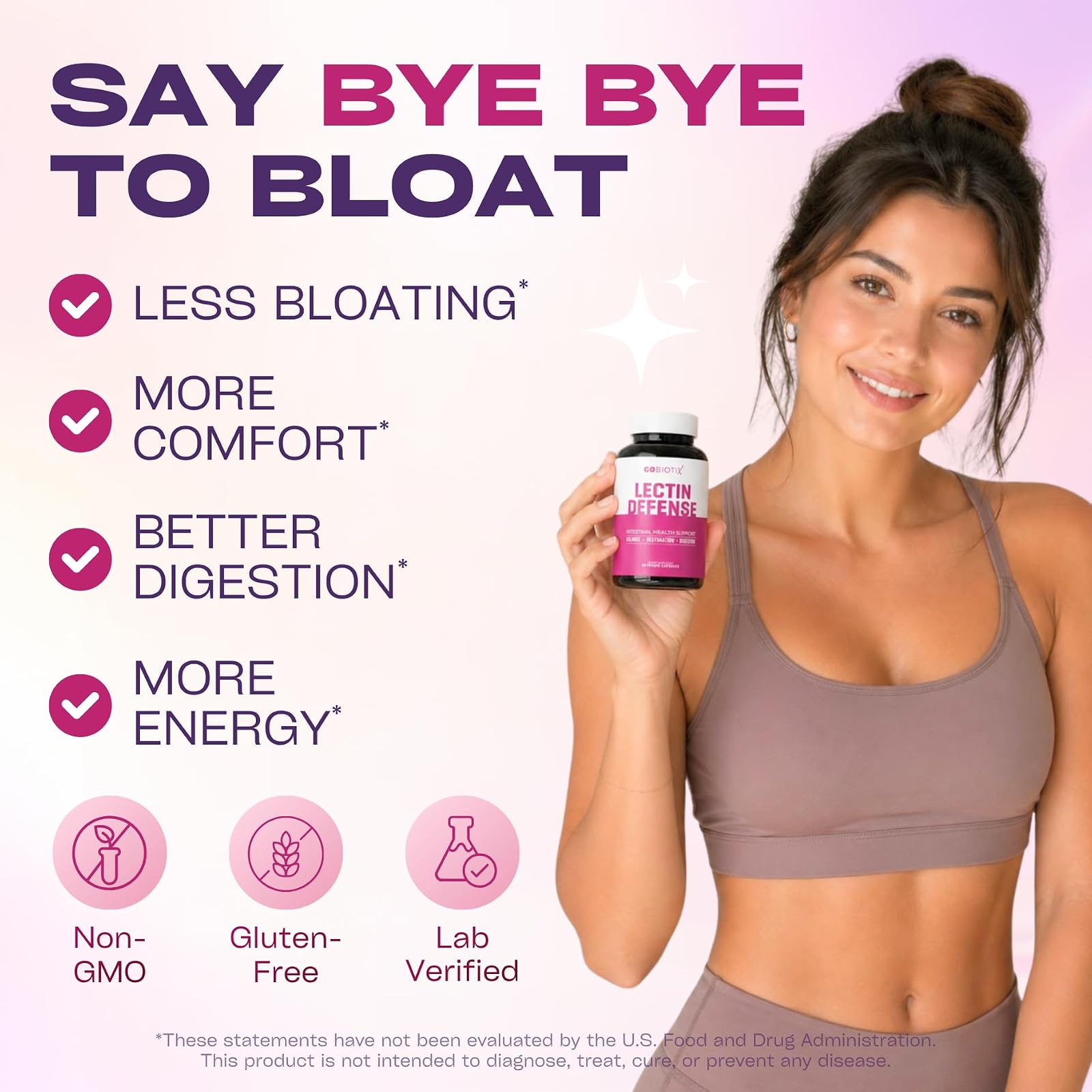 GOBIOTIX Lectin Defense capsules for digestion