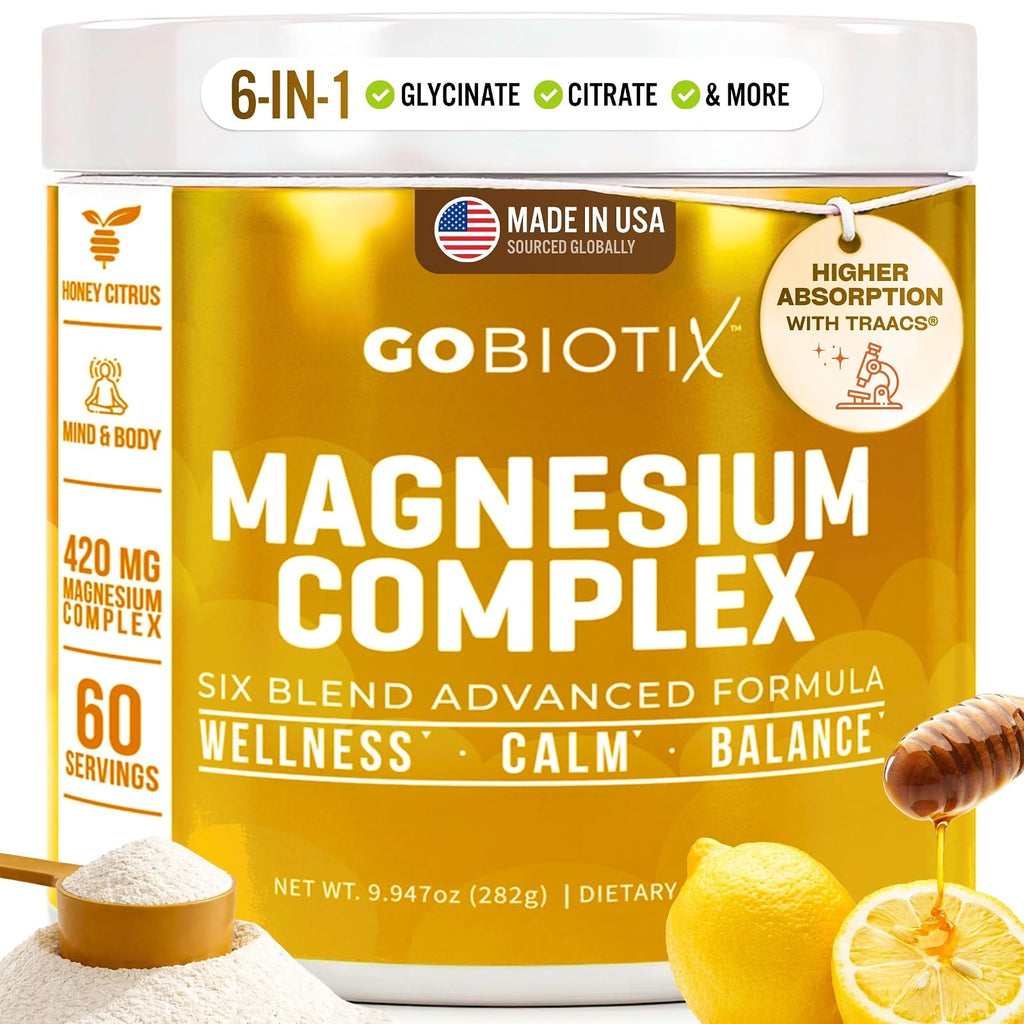 GOBIOTIX magnesium glycinate powder benefits