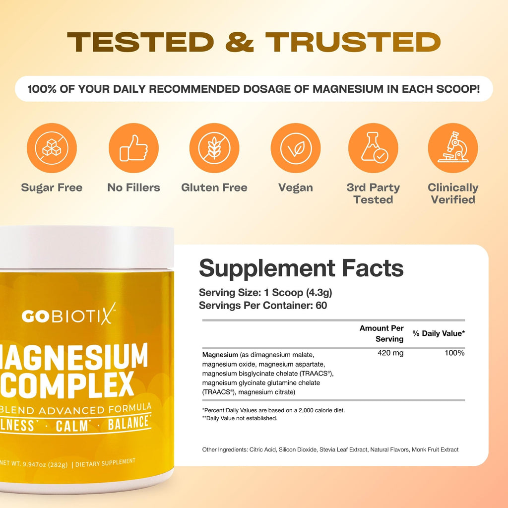 GOBIOTIX magnesium supplement for calm