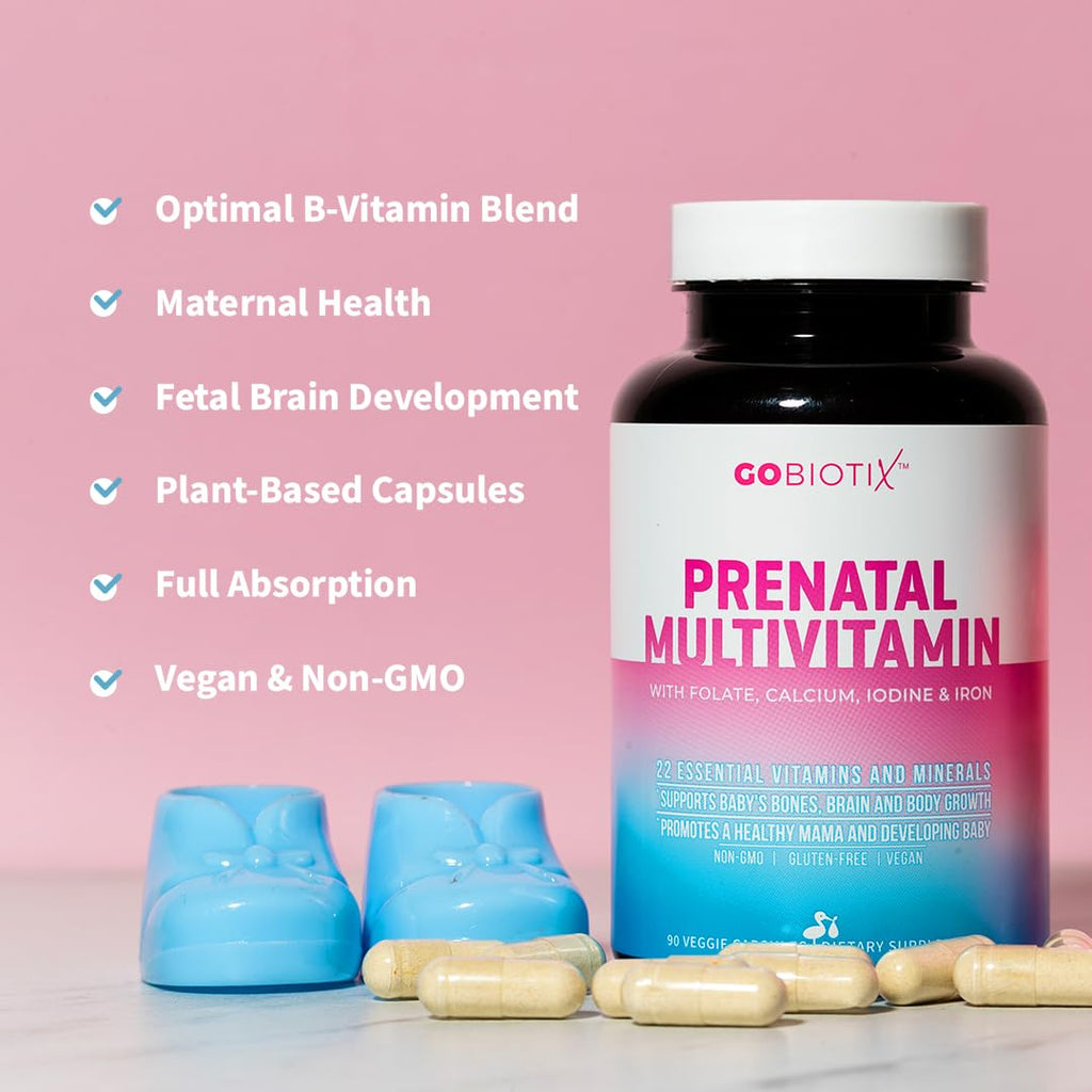 GOBIOTIX prenatal vitamins for energy support