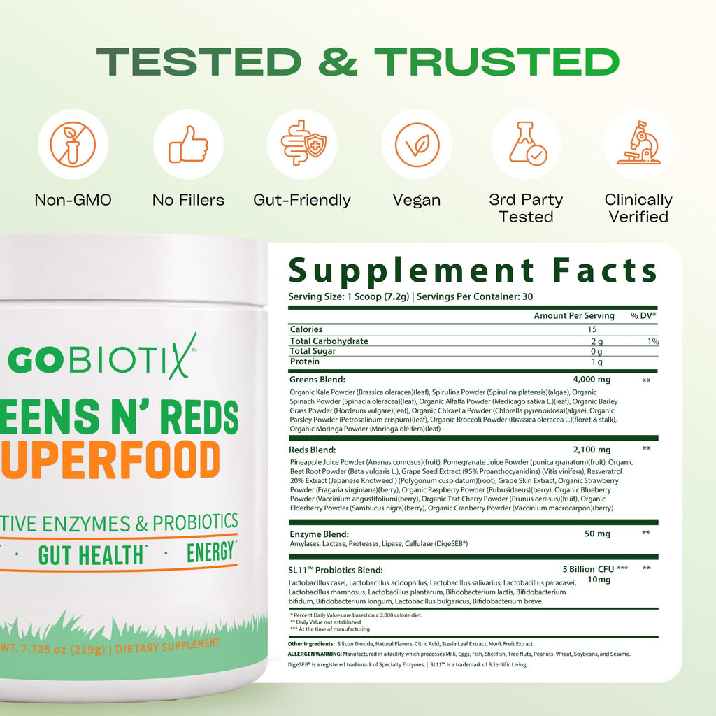 GOBIOTIX spirulina for immune support