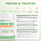 GOBIOTIX Super Greens for smoothies