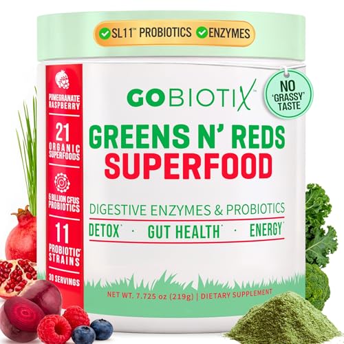 GOBIOTIX Super Greens Powder benefits
