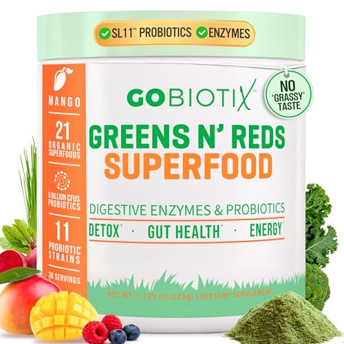 GOBIOTIX Super Greens Powder benefits