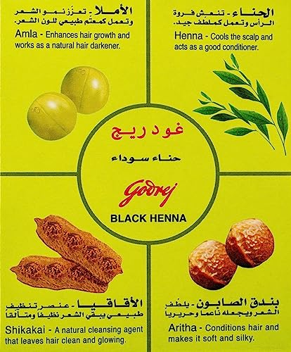 Godrej Black Henna for vibrant hair