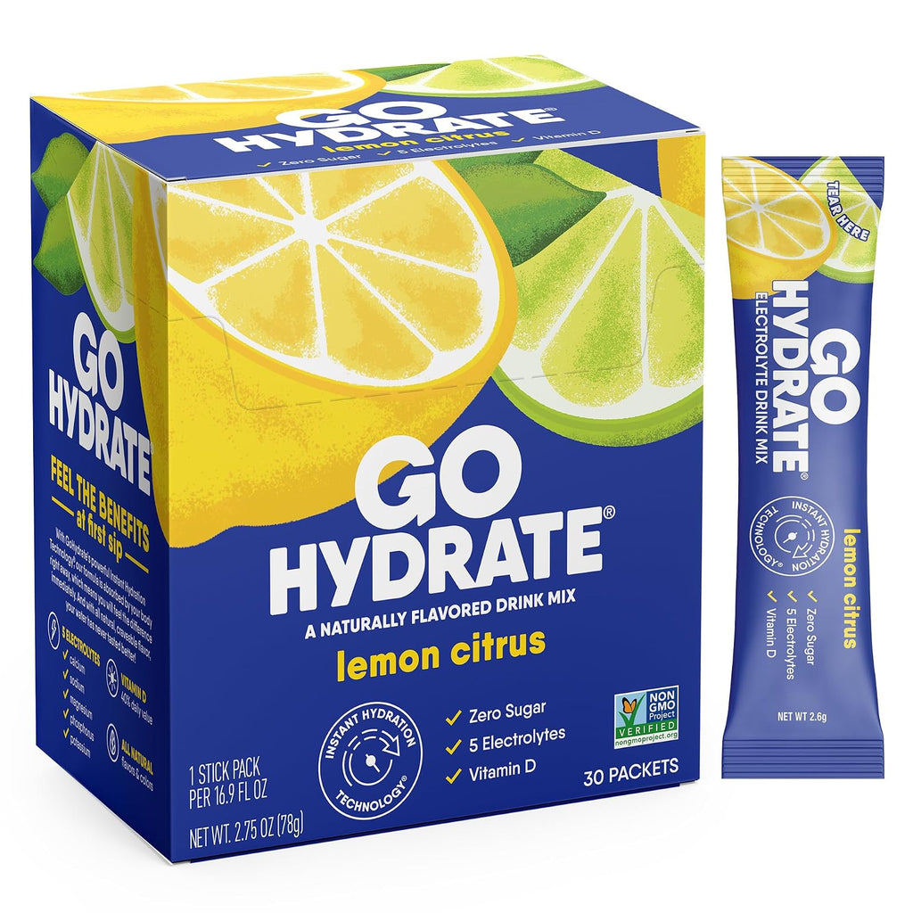 GoHydrate electrolyte powder for hydration