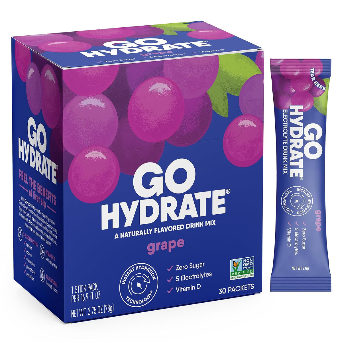 GoHydrate electrolyte powder for hydration