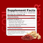 Goji and ginger herbal tea blend