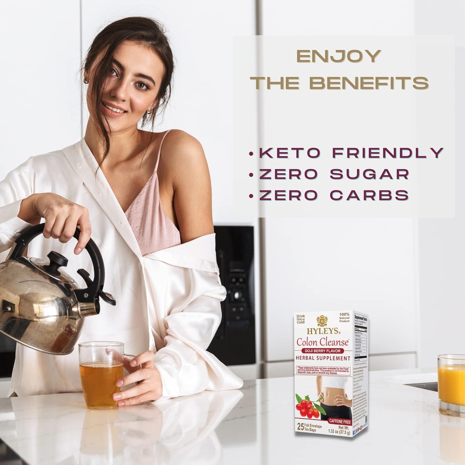 Goji berry colon cleanse tea