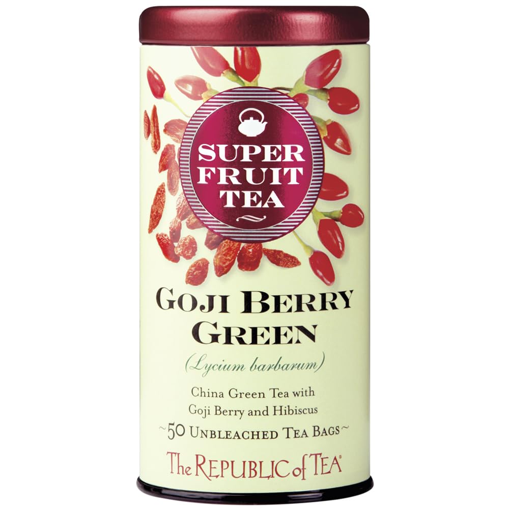 goji berry green tea bags