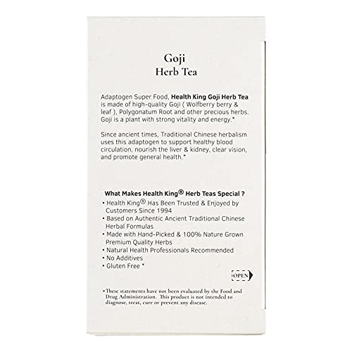 Goji tea for wellness