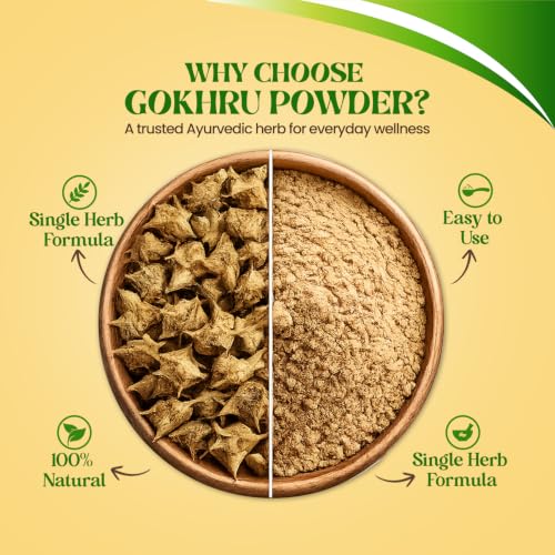 Gokhru powder for daily health routine