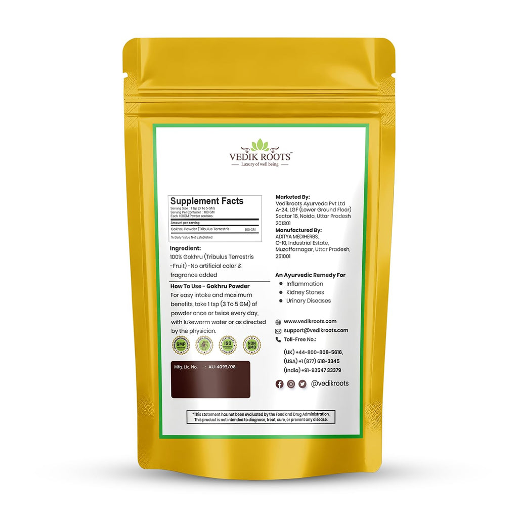 Gokhru powder urinary support benefits