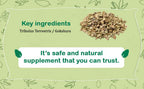 Gokhshura herbal powder for overall health