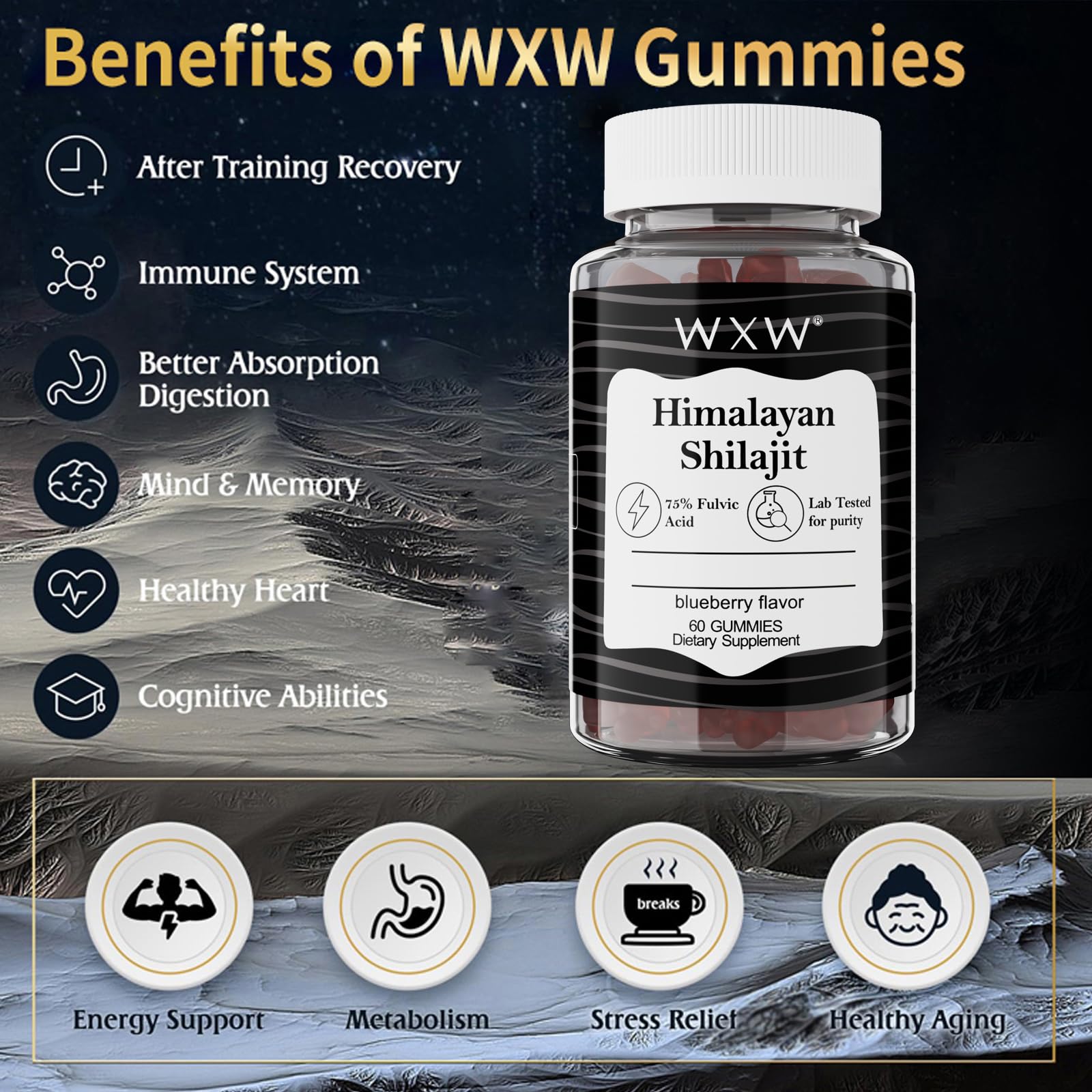 Gokshura extract in trace minerals gummies