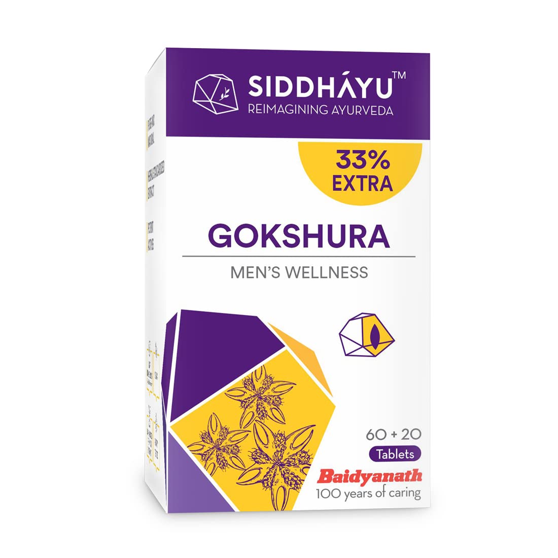 Gokshura tablets for overall wellness