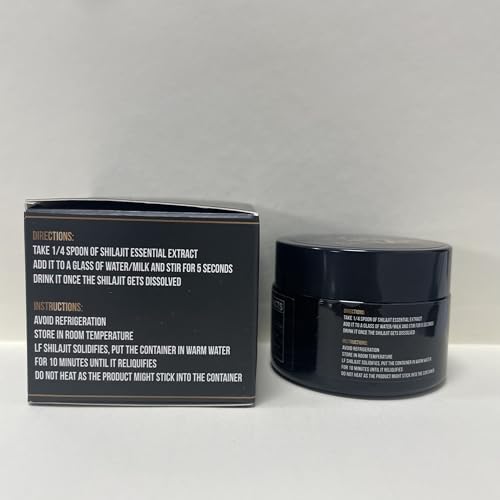 Gold grade Shilajit for strength