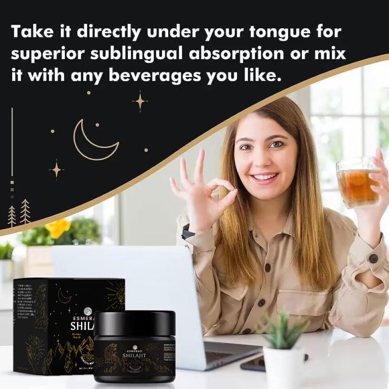 Gold grade Shilajit for vitality