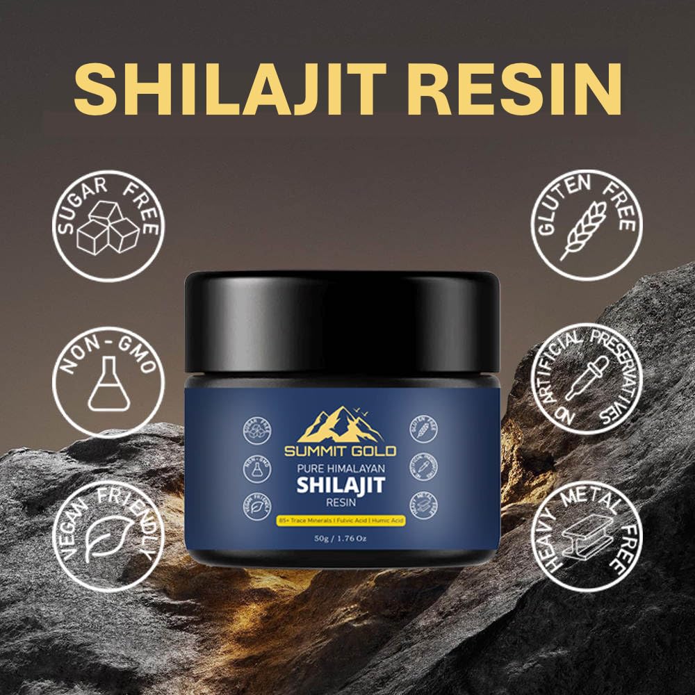 gold grade shilajit for wellness
