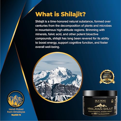 gold grade shilajit supplement