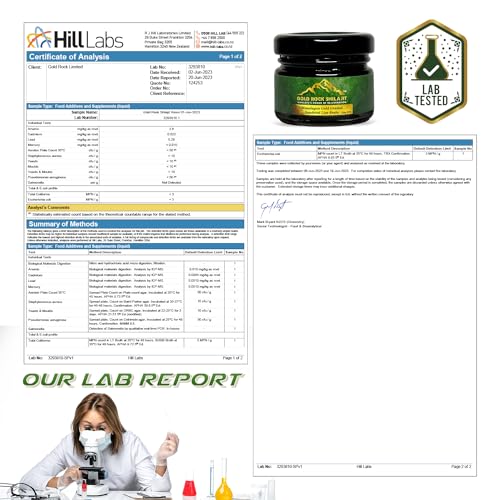 gold graded shilajit for natural healing