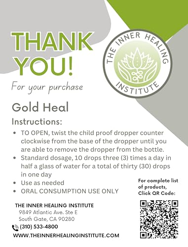 Gold Heal herbal drops for wellness