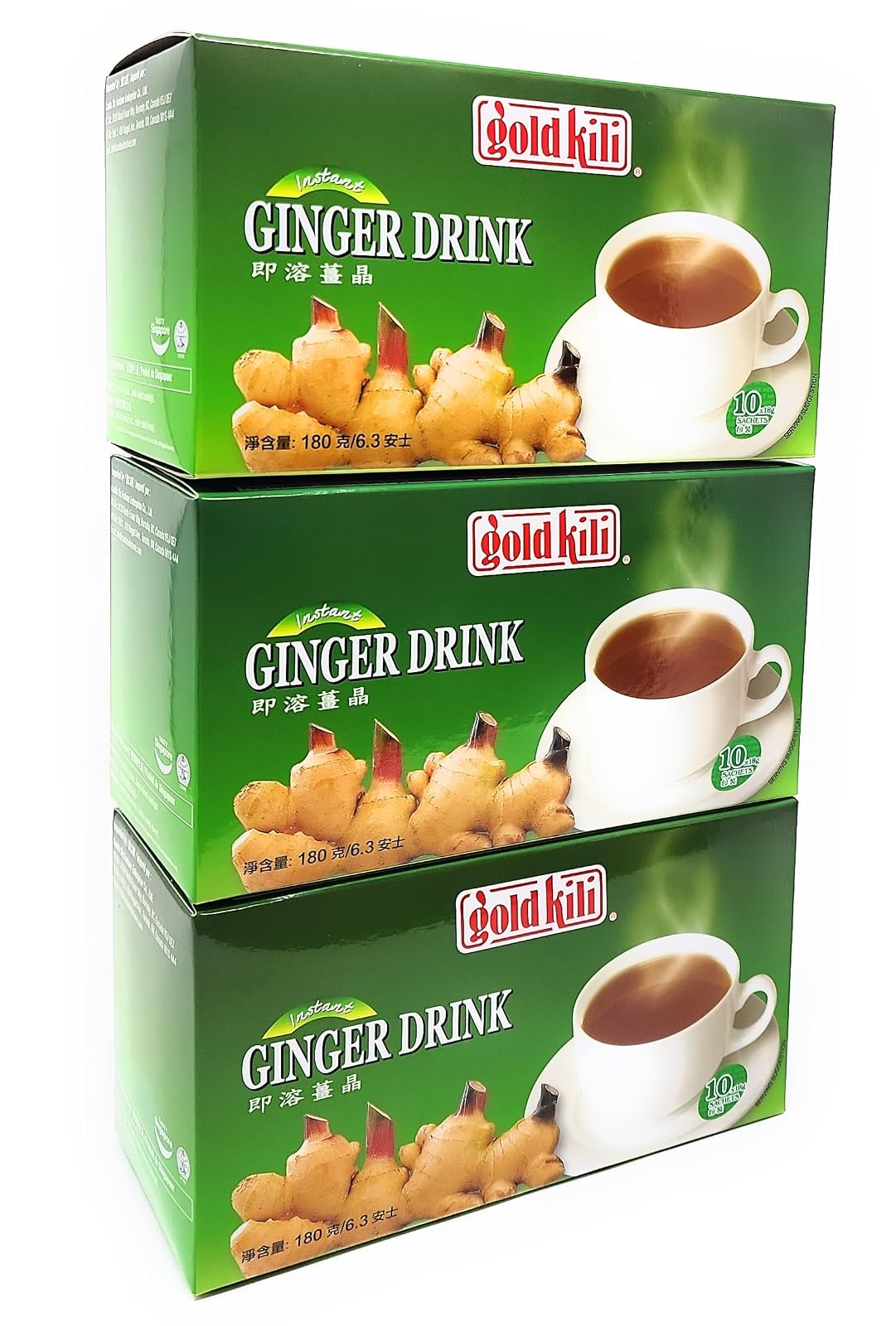 Gold Kili ginger tea with honey