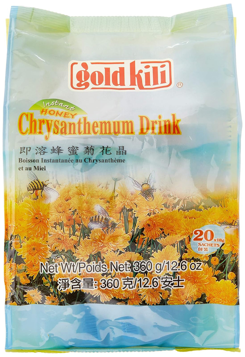 Gold Kili herbal tea sachets