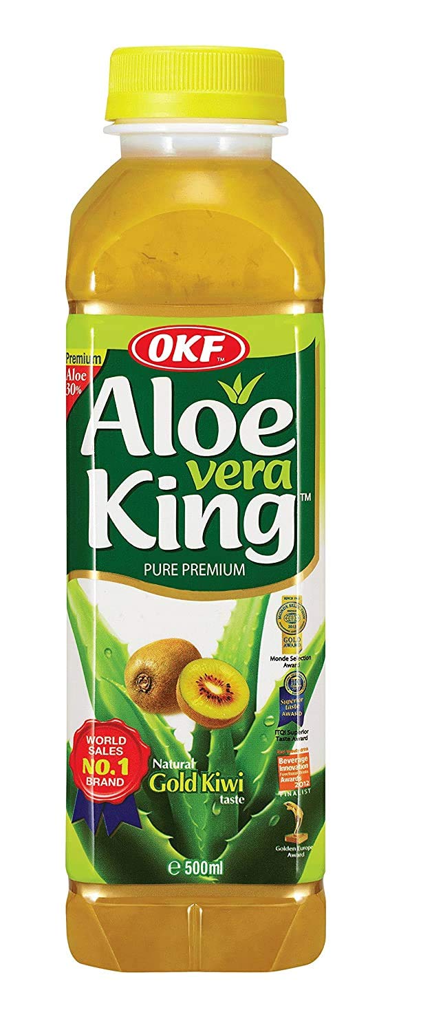gold kiwi flavour aloe vera beverage
