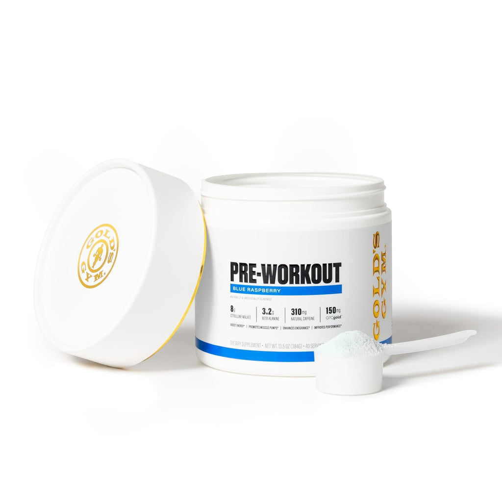 Gold's Gym pre-workout energy boost