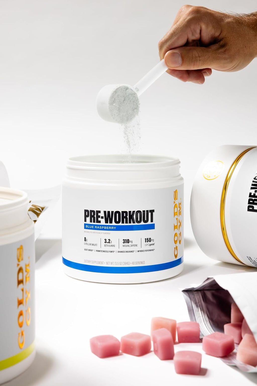 Gold's Gym pre-workout for endurance