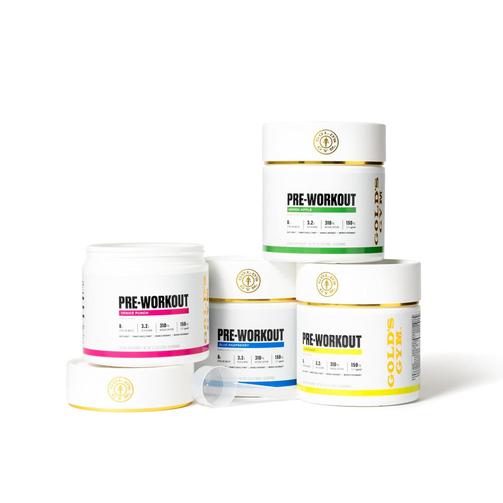 Gold's Gym pre-workout performance enhancer