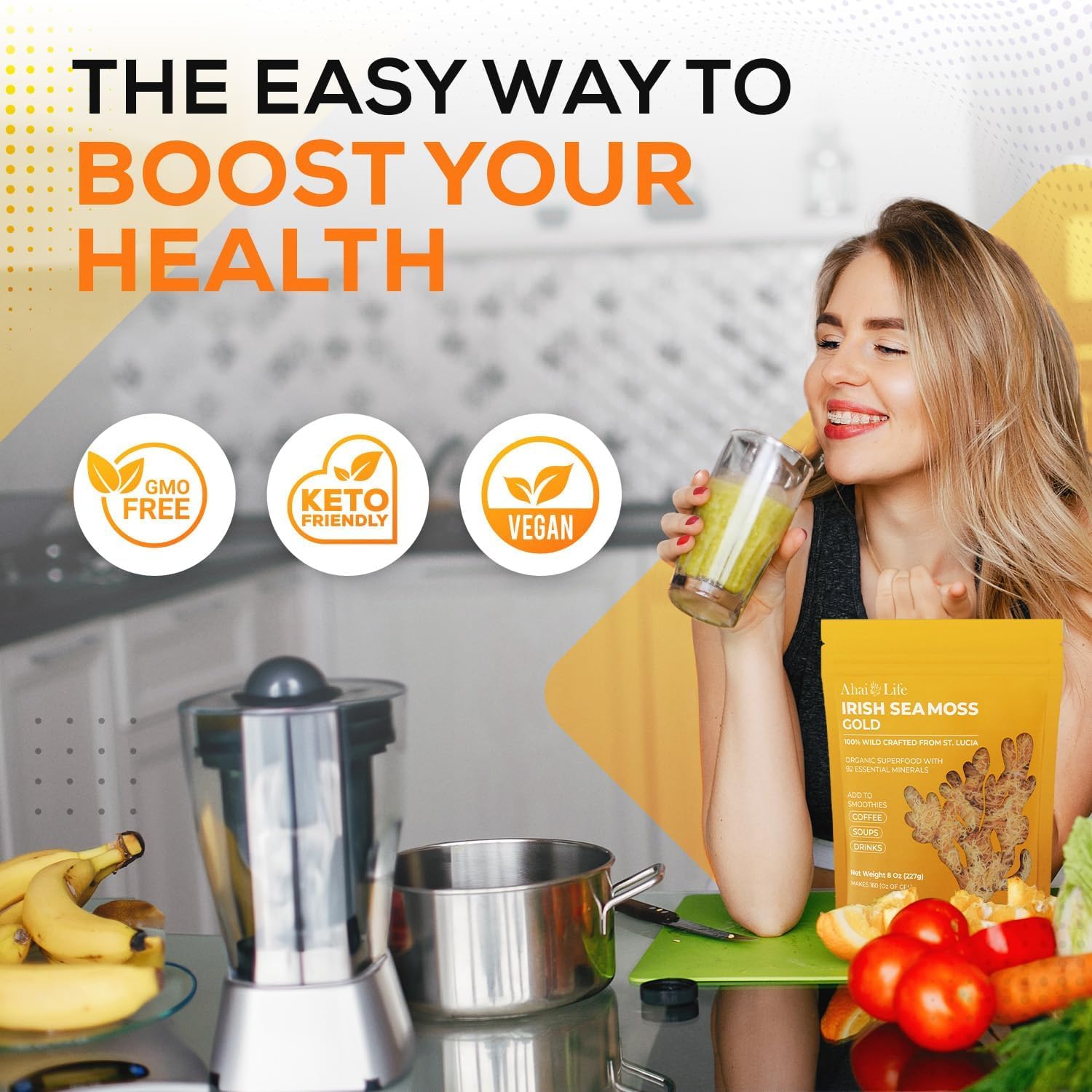 gold sea moss for smoothies